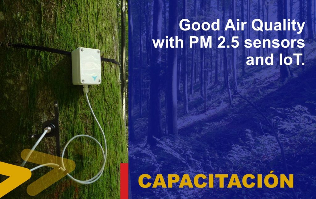 Good Air Quality with PM 2.5 sensors and IoT – Servicios Senescyt